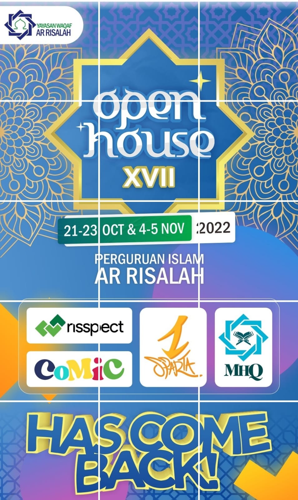 Open House Yayasan Waqaf Ar Risalah – STAI Ar Risalah Sumatera Barat